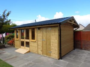 Combination buildings | Shed combined greenhouse & summerhouse