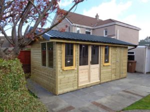 Combination buildings | Shed combined greenhouse & summerhouse